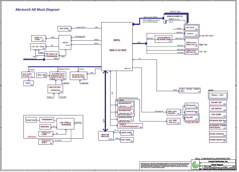 Schematic boardview Dell Latitude 7400