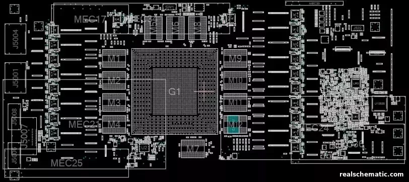 Schematic boardview AORUS GeForce RTX 3080 Ti Vision OC 12G