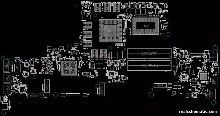 Schematic boardview MSI GS66 Stealth 10 series MS-16V1