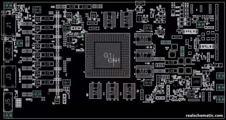 Schematic boardview Gigabyte GeForce RTX 3060 Ti Gaming OC Pro 8GB