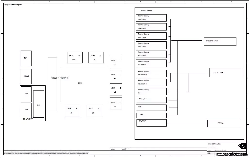 Schematic boardview ASUS Phoenix GeForce GTX 1660 6GB