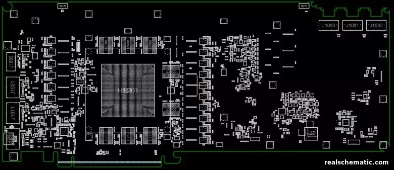 Schematic boardview ASRock Radeon RX 6900 XT Phantom Gaming D 16G OC