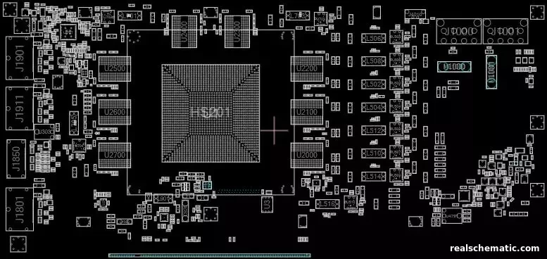 Schematic boardview ASRock AMD Radeon RX 5700 XT Challenger Pro 8G OC