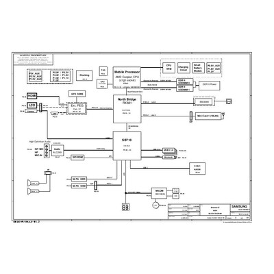 Schematic boardview Samsung NP-R523 / Samsung NP-R525