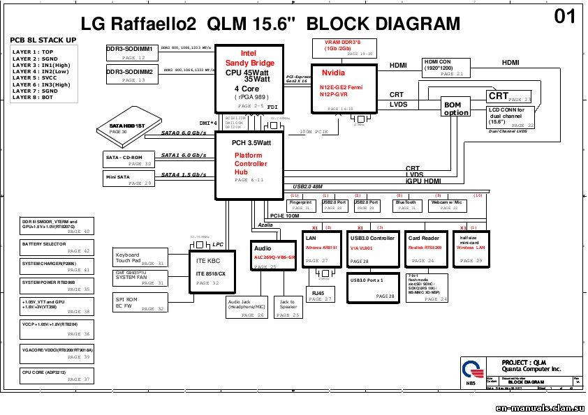 Schematic boardview LG Xnote A530