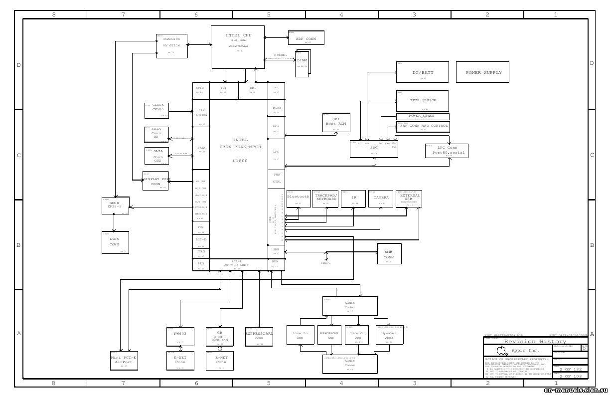 Schematic boardview Apple MacBook Pro A1297 PCB: 820-2849